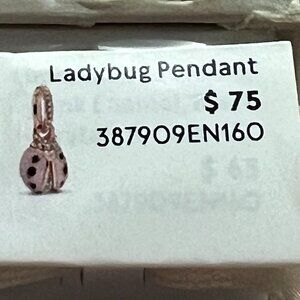 Pandora | Jewelry | Pandora Ladybug Pendant Charm | Poshmark